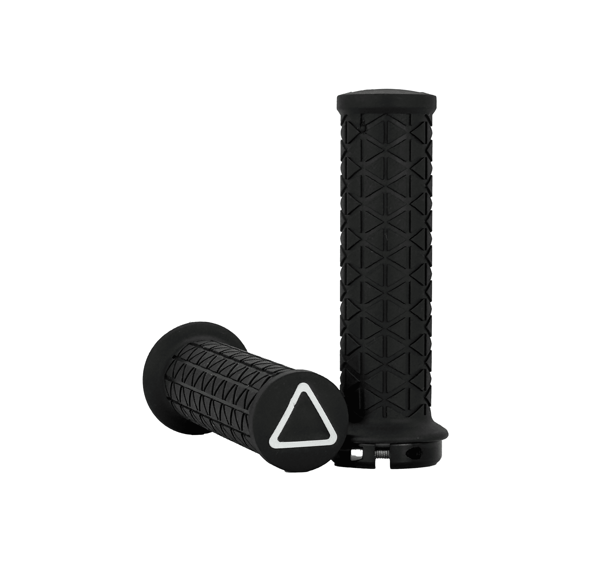 Mini Lock-On Grips | A'ME | Tri Pattern for Kids BMX & MTB