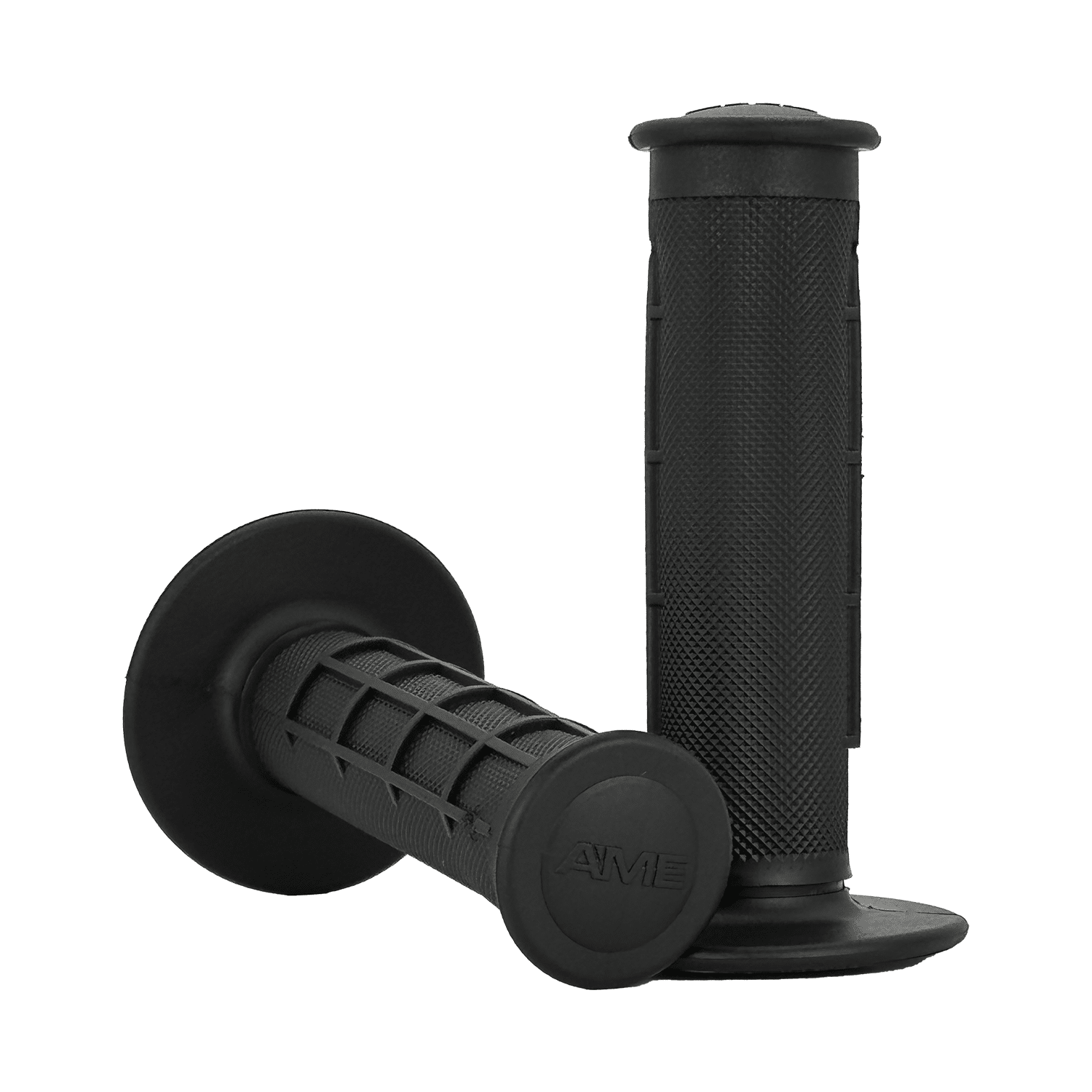 A'ME XL Grips | Extra Long Motorcycle Grips – Half Waffle